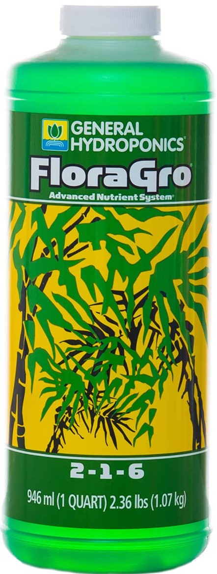 General Hydroponics Flora Grow (1qt) – Soil Co
